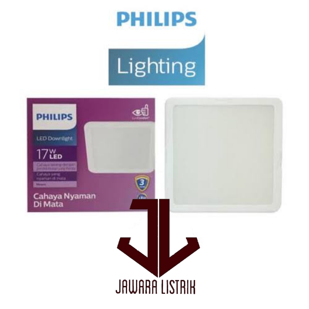 Jual PHILIP LED MESON SQ SQUARE KOTAK 17W 17 W WATT 165 MM | Shopee ...