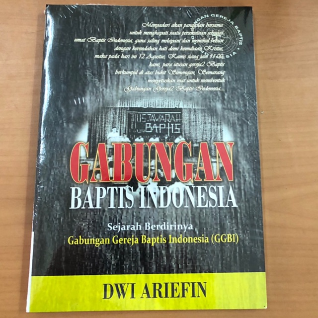 Jual Buku Gabungan Baptis Indonesia | Shopee Indonesia
