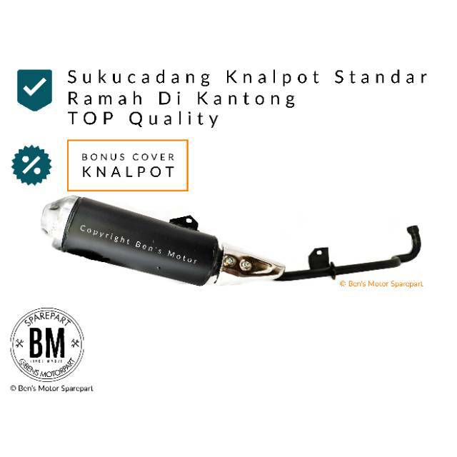 Jual Sukucadang Knalpot Honda Revo Absolute / Revo Fit Lama / Blade ...