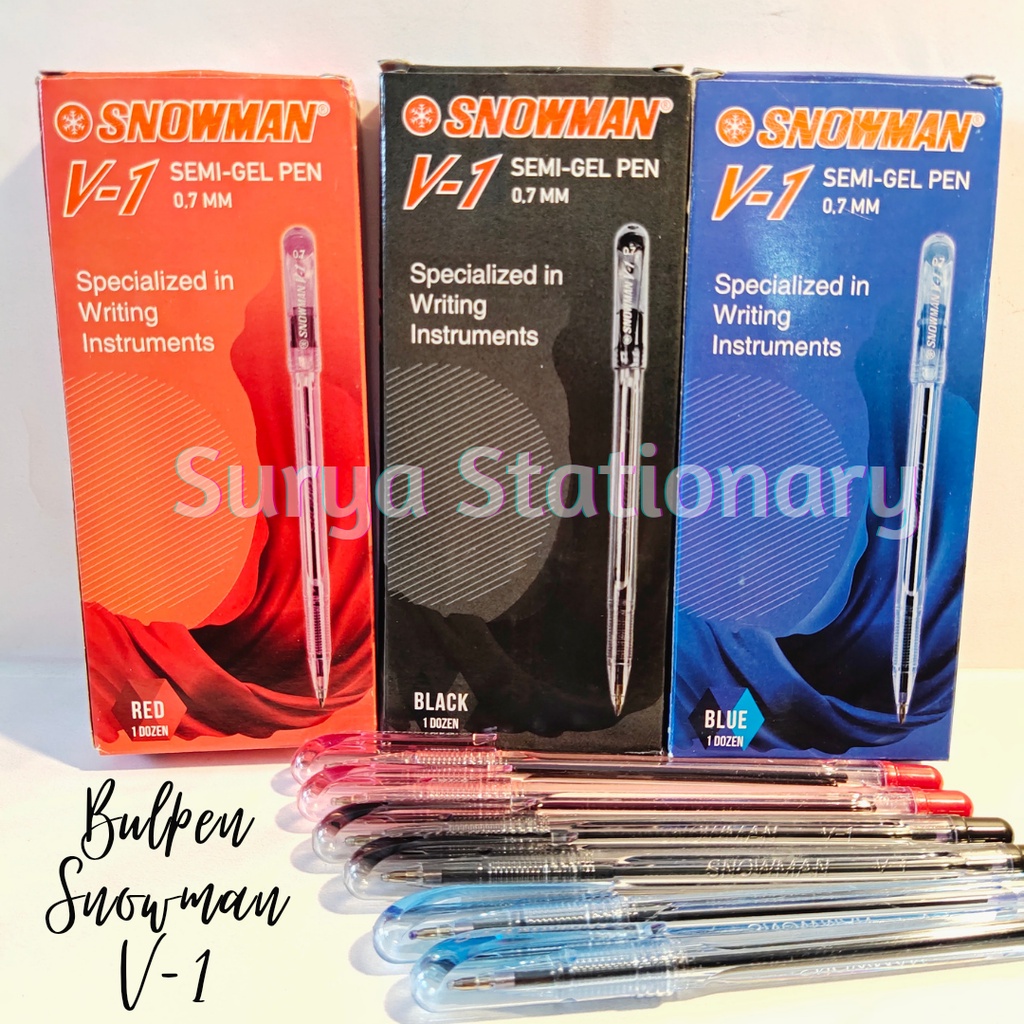Jual (PAK) PULPEN SNOWMAN V1 / Bulpoin Snowman V1 | Shopee Indonesia