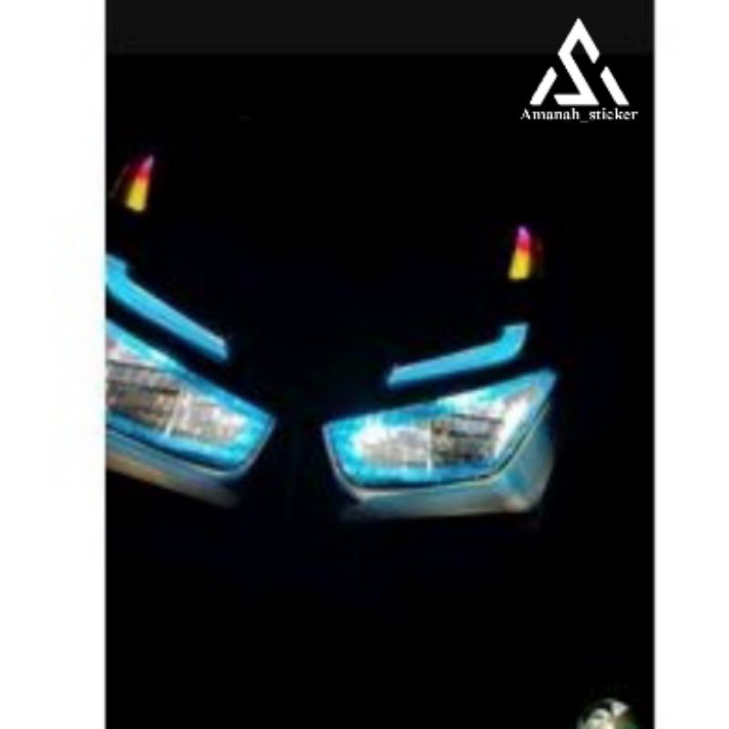 Jual Stiker Frame Lampu Vario 160 New/Stiker List Lampu Vario160New ...