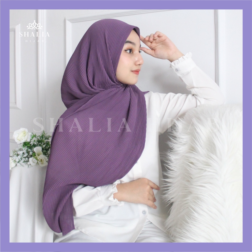 Jual SHALIA HIJAB Pashmina plisket full premium cerutty terbaru 2022 | Shopee Indonesia