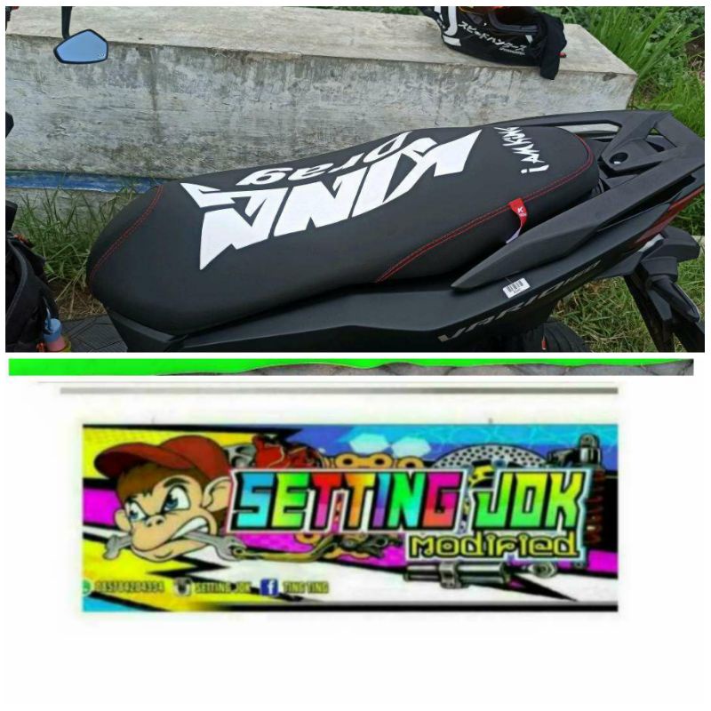 Jual jok vario 160 king drag slim anti jinjit kepras tulang | Shopee ...