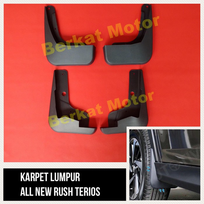 Jual KARPET LUMPUR ALL NEW TERIOS 2018 terrios VARIASI - BERKAT MOTOR ...