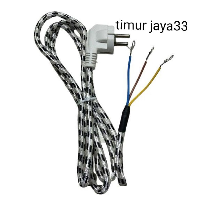 Jual Kabel setrika1.8 meter/kabel setrika murah bagus/kabel setrika isi ...