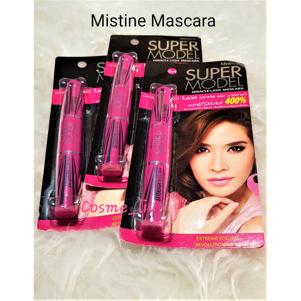 Jual Mascara MISTINE SUPERMODEL (ORI) | Shopee Indonesia
