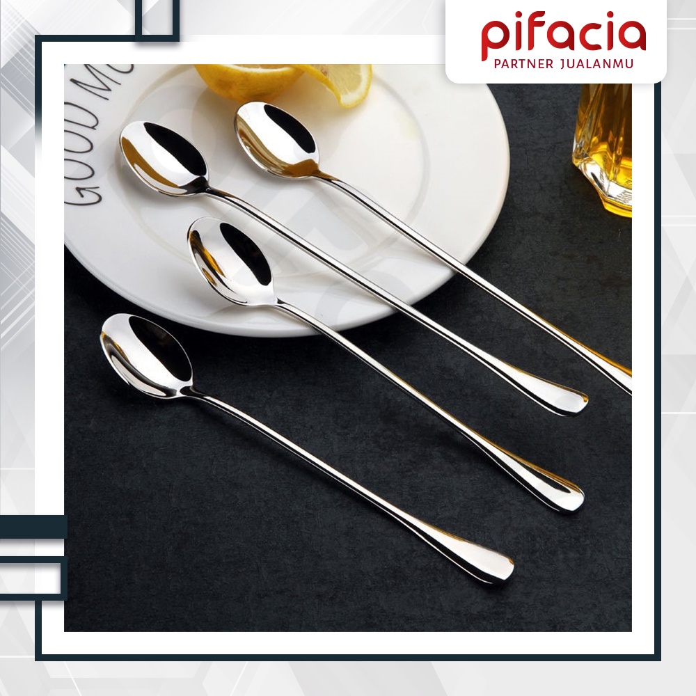 Jual Sendok Aduk Minuman Pengaduk Kopi Teh Cocktail Gagang Panjang ...