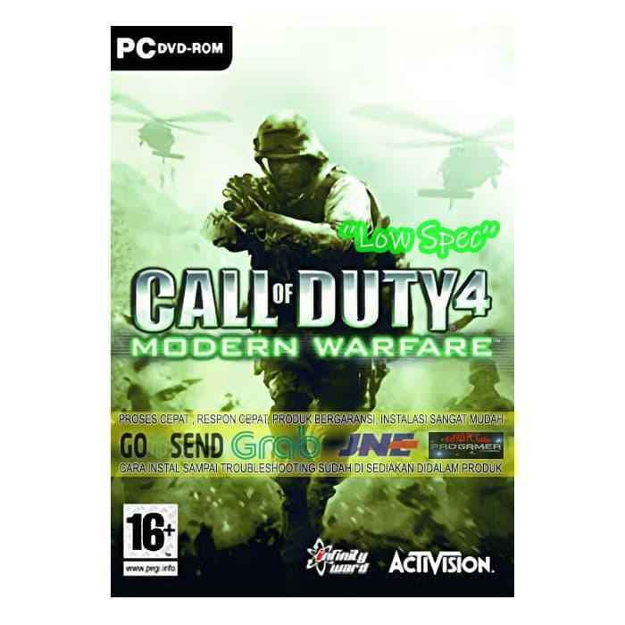 Jual CALL OF DUTY 4 MODERN WARFARE | CD DVD GAME | PC GAME | GAMING ...