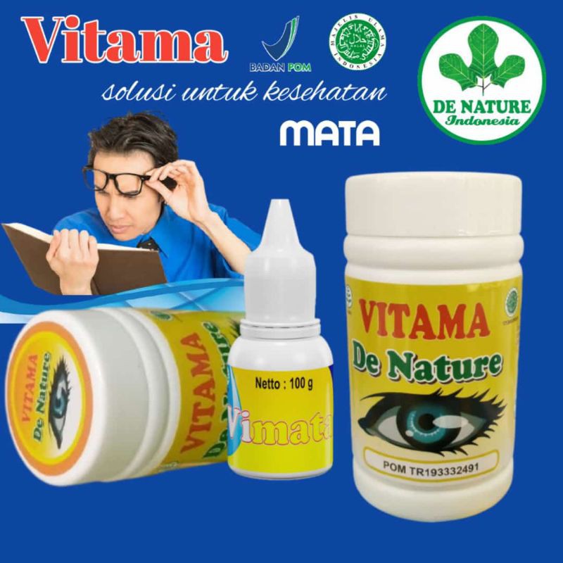 Jual Vitama De Nature obat mata | Shopee Indonesia