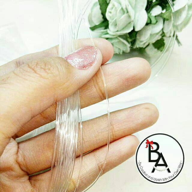 Jual Kenur/ Senar / Nylon Non Elastis Uk. 80 / 100 / 120 / 150 / 200 ...