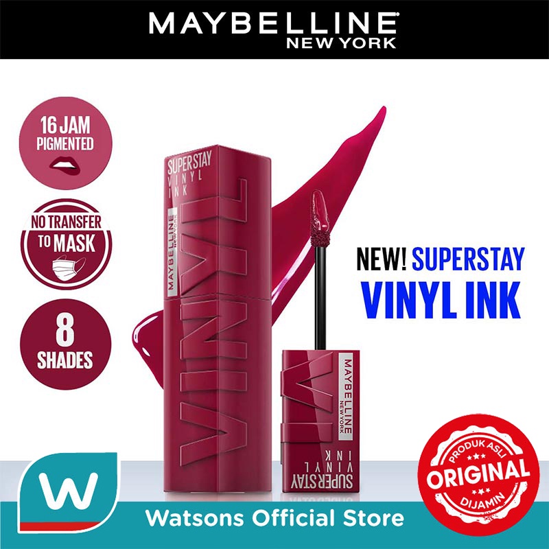 Jual Maybelline Superstay Vinyl Ink Tint 30 Unrivaled | Shopee Indonesia