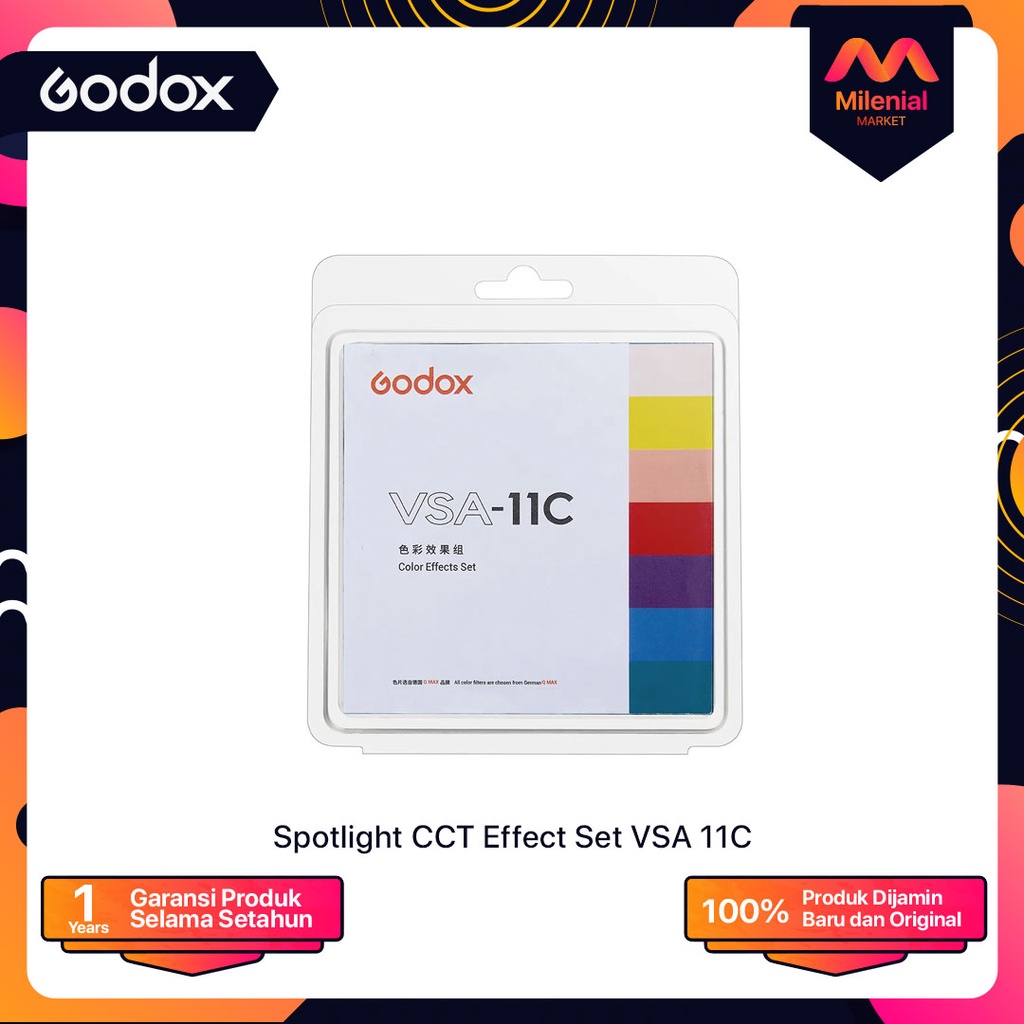 Jual Godox VSA-11C Spotlight Attachment 15-Filter Color | Shopee Indonesia