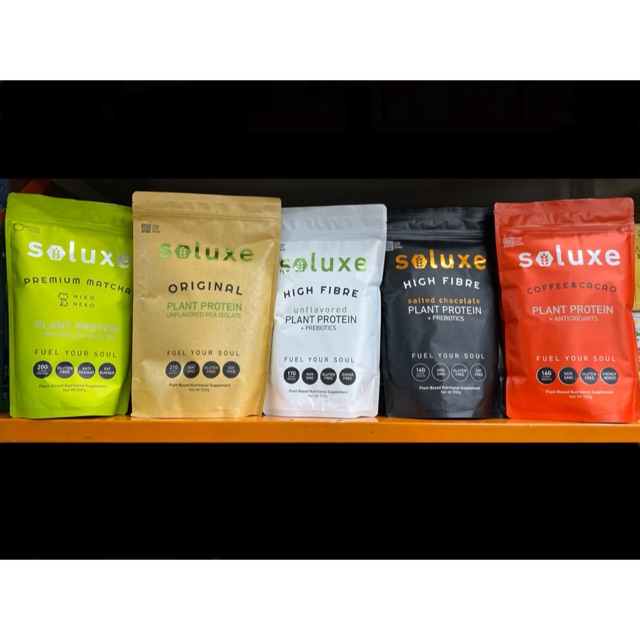 Jual Soluxe Plant Protein 500gr | Shopee Indonesia