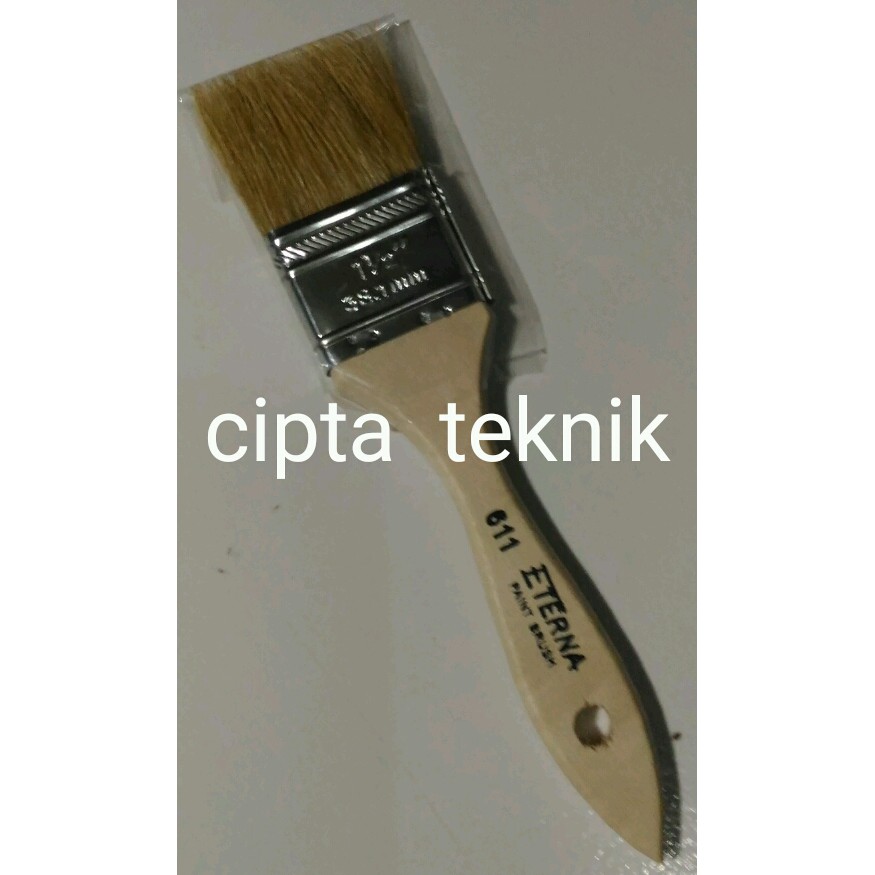 Jual Kuas Eterna 611 1,5 inchi Kuas Cat Besi Kayu Tembok 1,5inch Paint ...