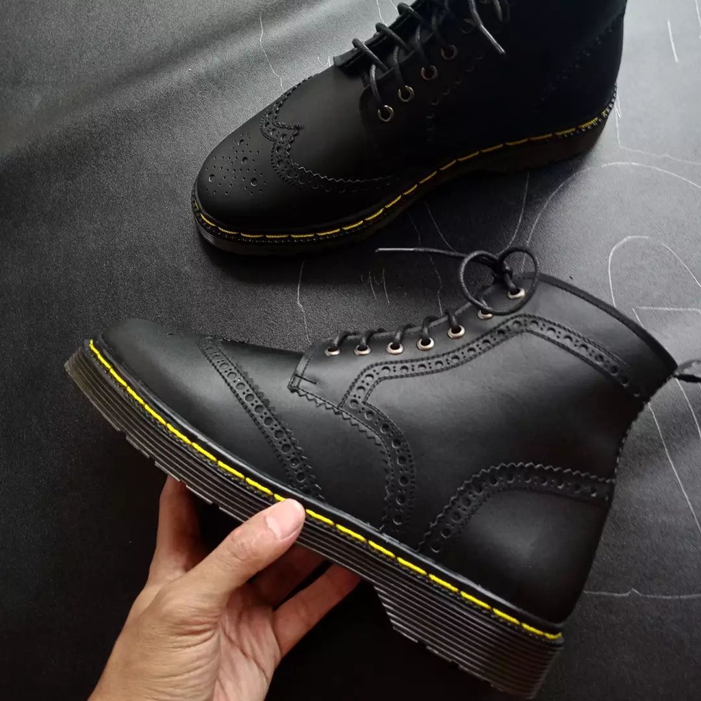 Jual Sepatu Boots Kulit Asli Sepatunisme Sepatu Boots Casual Boots ...