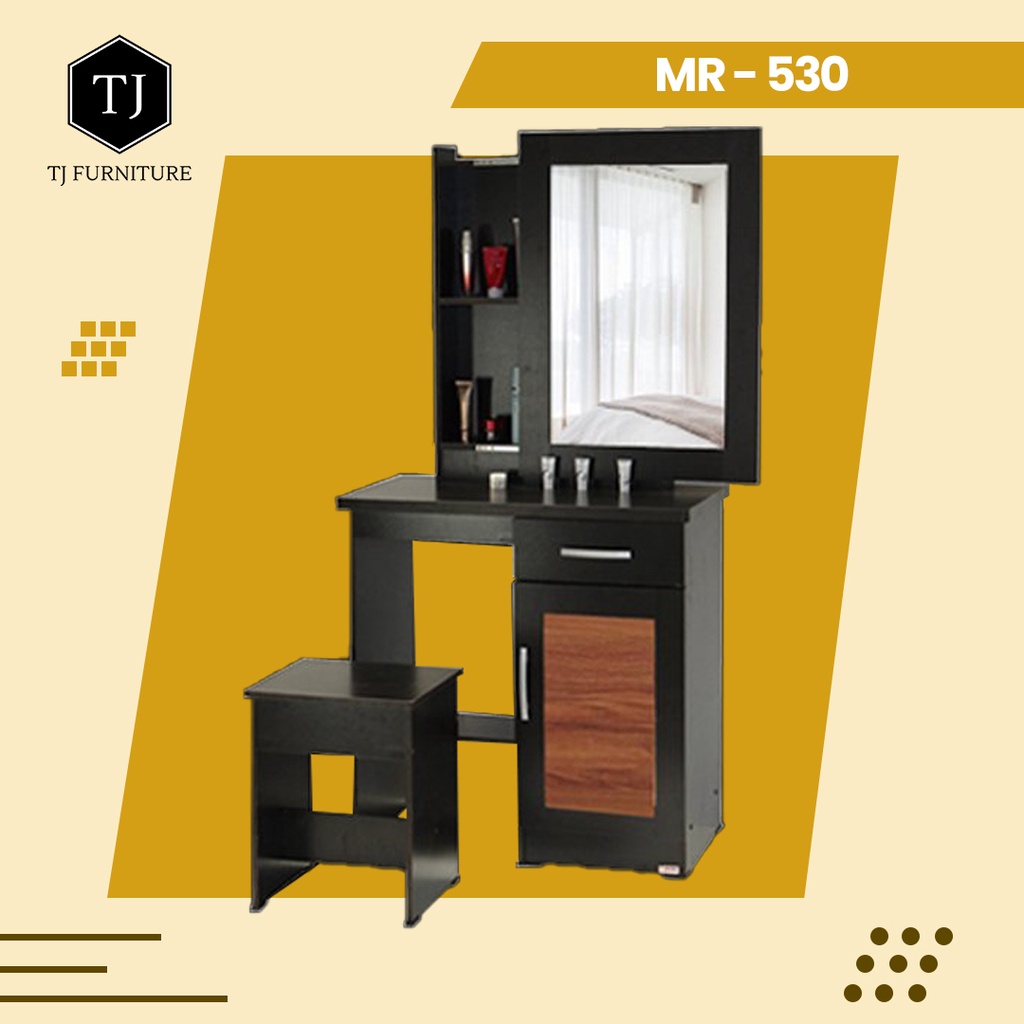 Jual MEJA RIAS LEMARI RIAS BUFFET RIAS DRESSING TABLE MR-530 LUNAR ...