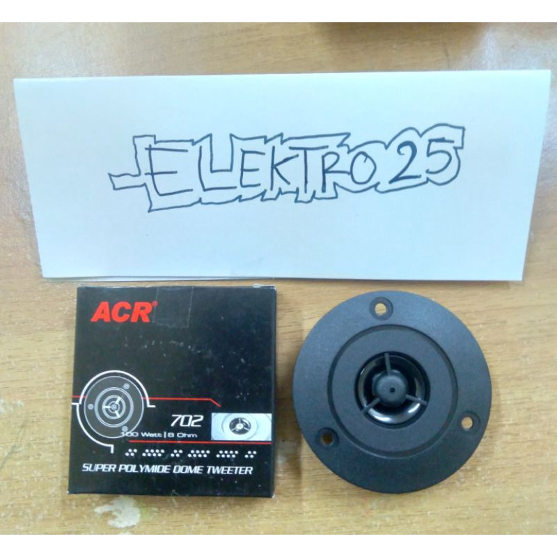 Jual TWEETER MAGNET 702 ACR SUPER POLYMIDE DOME TWEETER ACR ORIGINAL ...