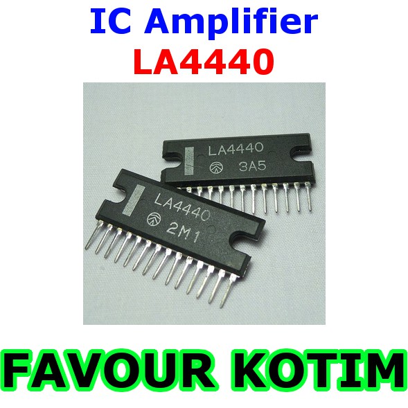 Jual IC LA4440 STEREO AMPLIFIER CIRCUIT LA 4440 18 WATT FVKOTIM ...