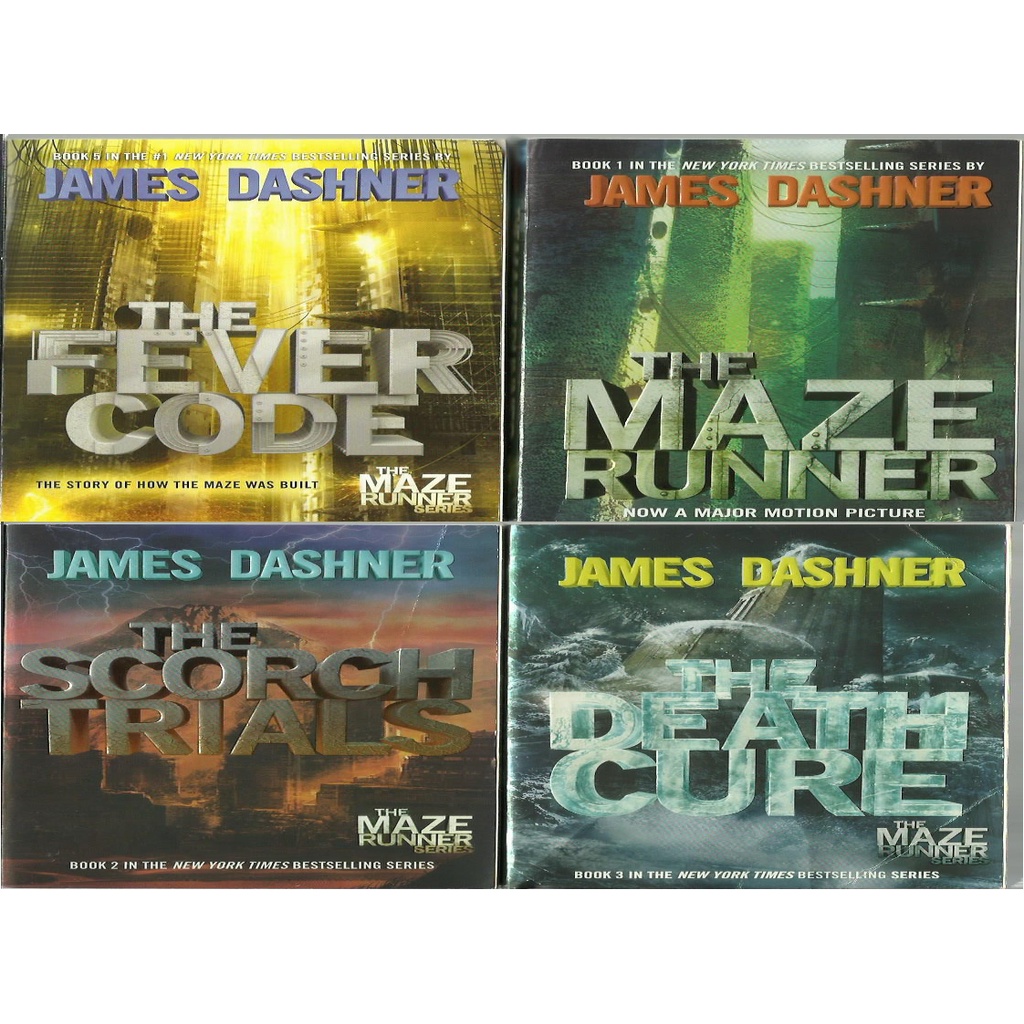 Jual 4 buku Science Fiction : The Fever Code, The Maze Runner, The ...