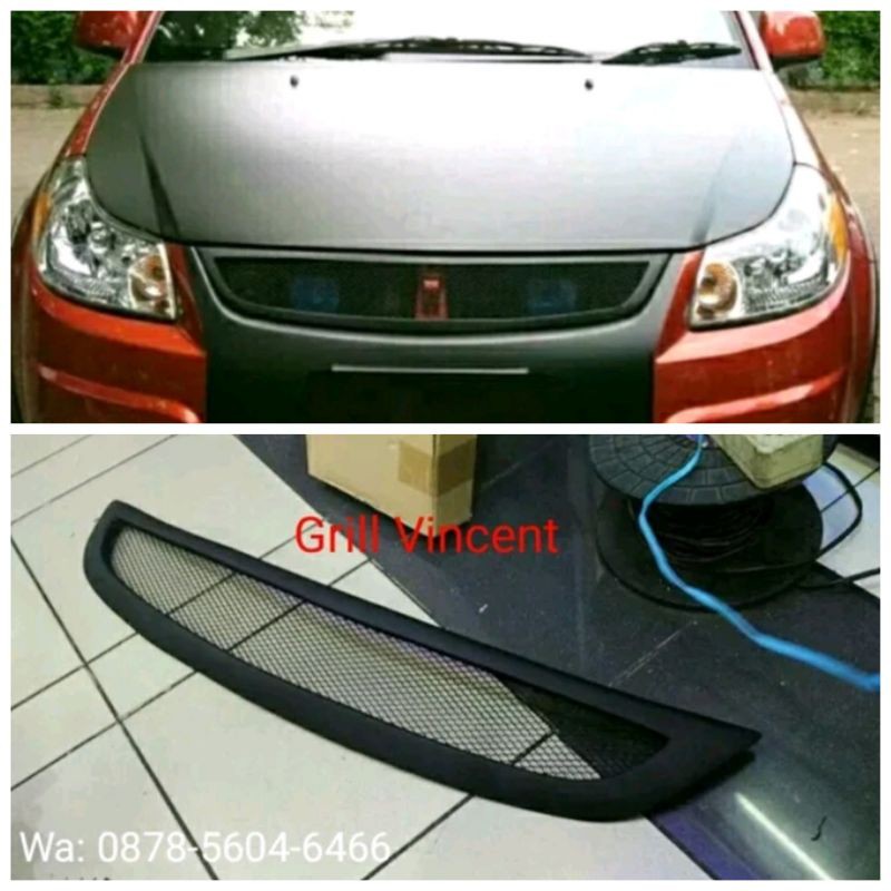 Jual Grill SX4 X Over 2007 2008 2009 2010 2011 2012 2013 Model jaring ...