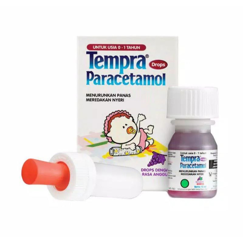 Jual TEMPRA DROP 15 ML PEREDA NYERI DAN DEMAM KHUSUS BAYI 0-2 TAHUN ...