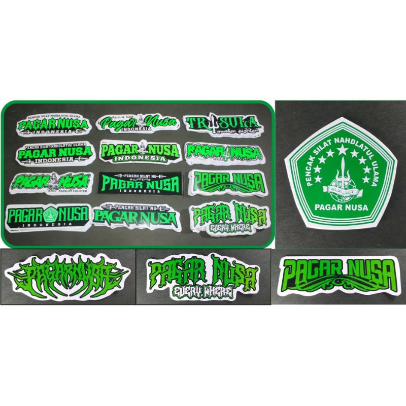 Jual (WAJIB KTA) UKURAN BESAR STIKER PAGAR NUSA PN BAHAN VINYL SABLON ...