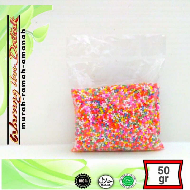 Jual Spikel | Sprinkle | Taburan Kue | Hiasan Kue 50g | Shopee Indonesia