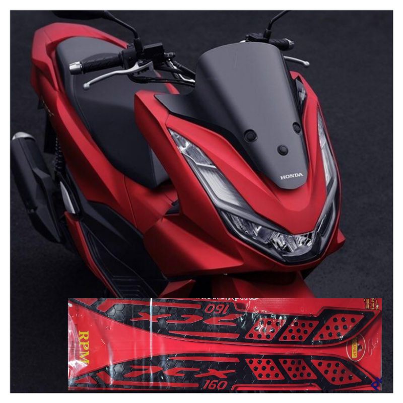 Jual KARPET PCX 160 KARPET ALAS KAKI PCX 160 WARNA GOLD SILVER MERAH ...