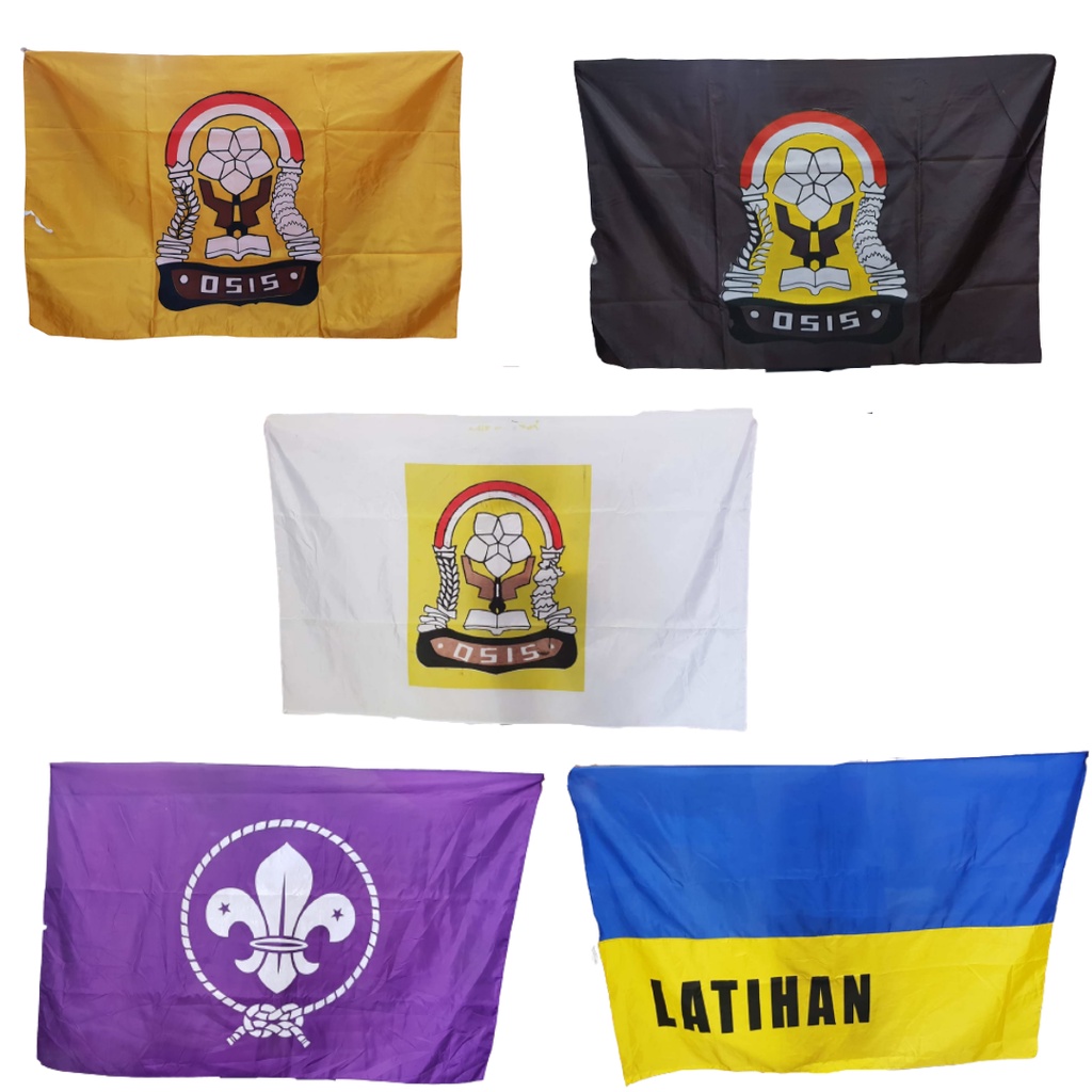 Jual BENDERA OSIS SMP SMA | Shopee Indonesia