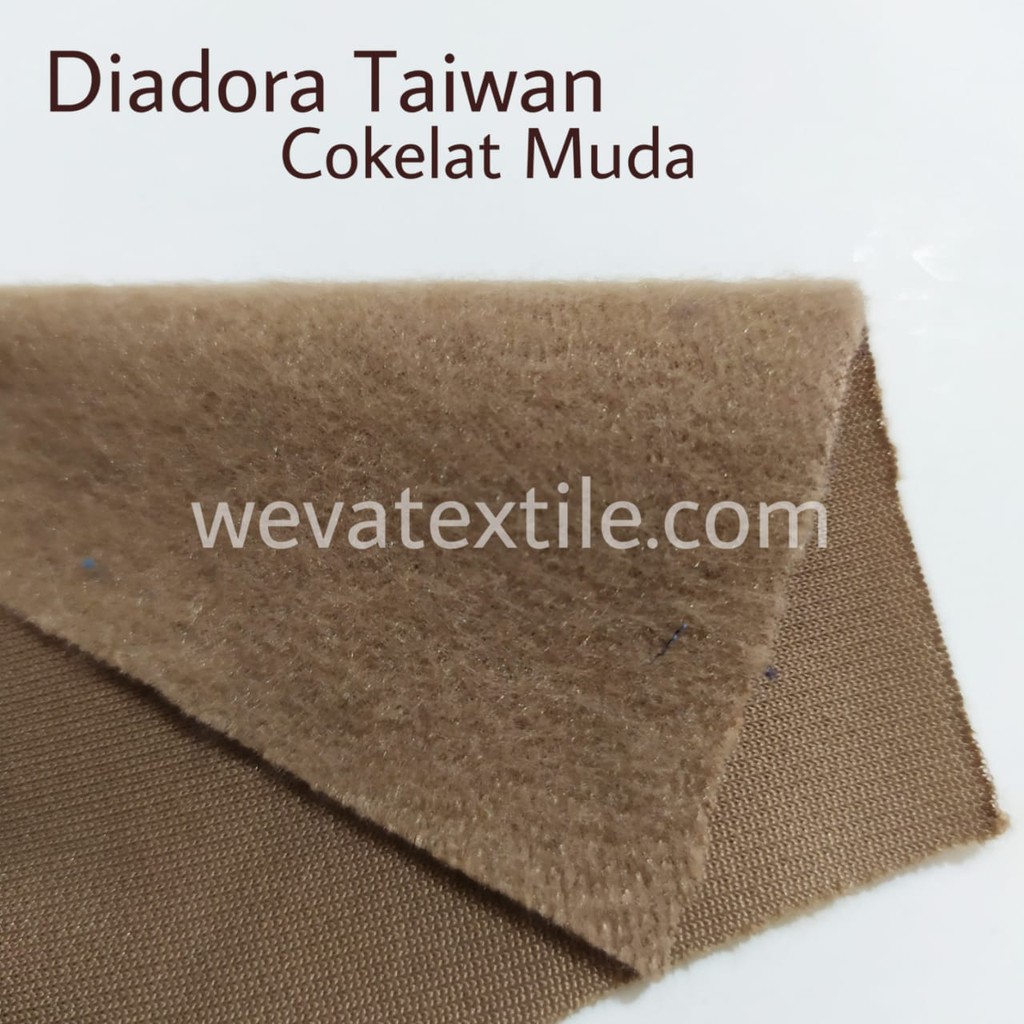 Jual Bahan Kain Diadora Taiwan Kain Jaket & Celana Olahraga Coklat Muda ...
