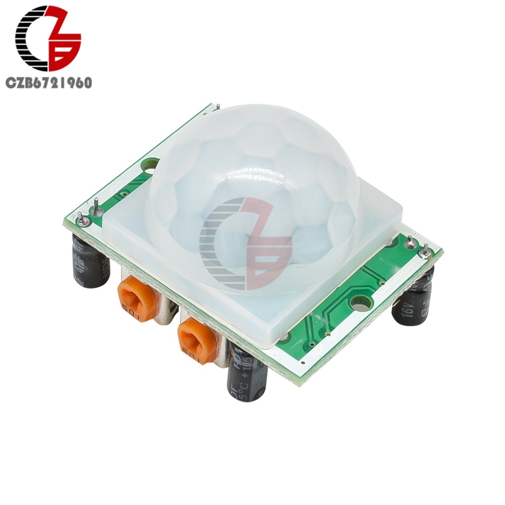 Jual PREORDER SR501 HC-SR501 IR Sensor Module Pyroelectric Infrared PIR ...