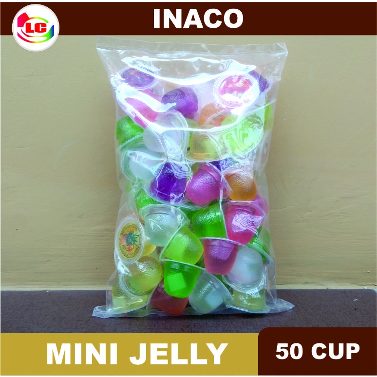 Jual Inaco mini jelly 1kg isi 60cup | Shopee Indonesia