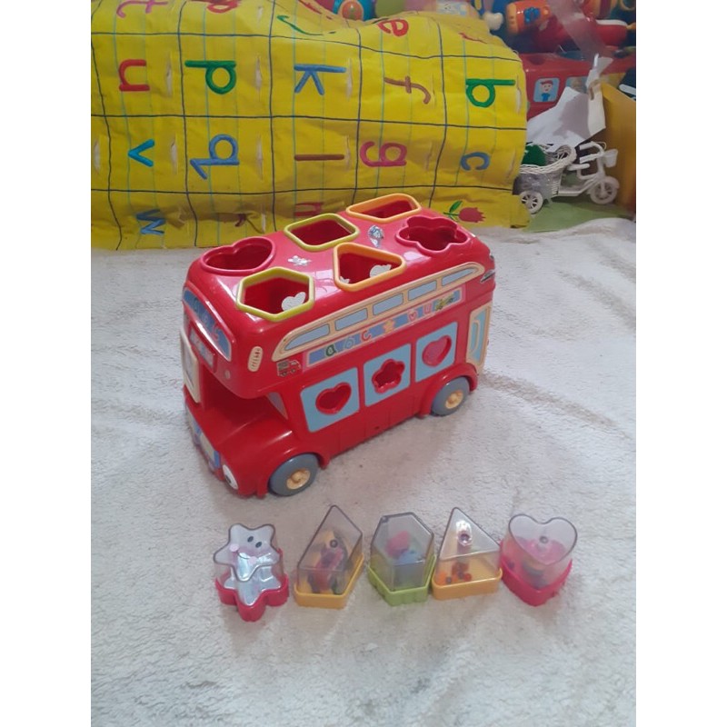 Jual ELC Shap Sorting Bus, Red | Shopee Indonesia
