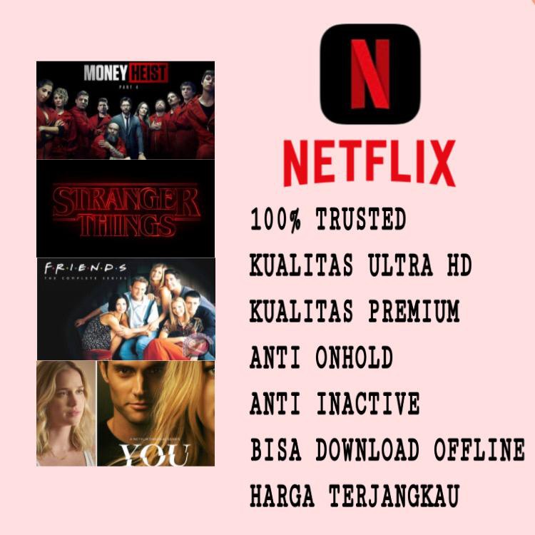 Jual NETFLIX PREMIUM RESMI ANTI ONHOLD 100% | Shopee Indonesia