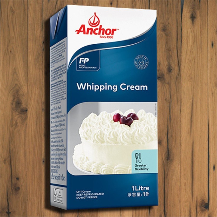 Jual Whipping Cream - Anchor Whip Cream 1liter -- Sameday / Instant ...