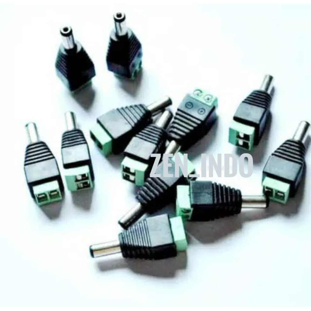 Jual Jack Konektor DC Male | Shopee Indonesia