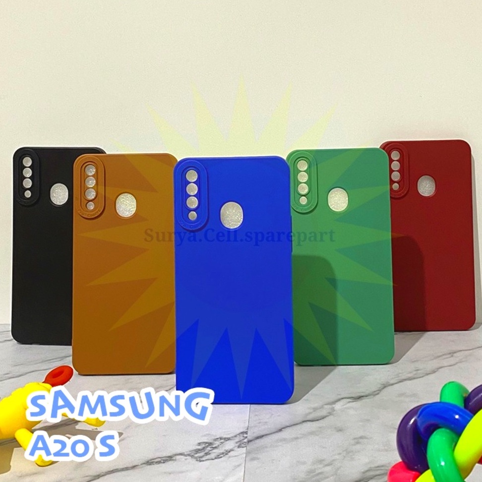 Jual Case Slim Matte Pro Camera Samsung A20S - SC | Shopee Indonesia