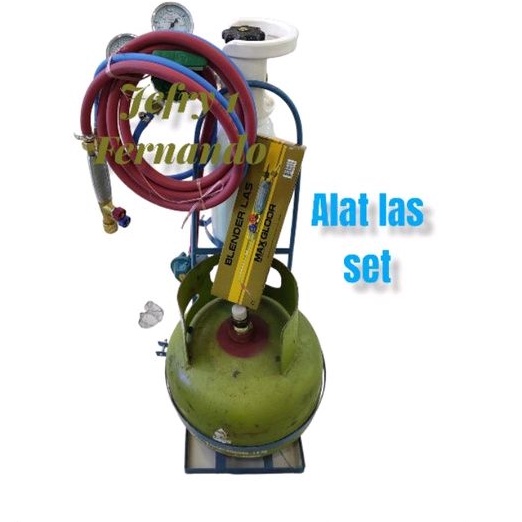 Jual ALAT LAS SET OKSIGEN GAS KOMPLIT PENGELASAN PIPA TEMBAGA TINGGAL ...