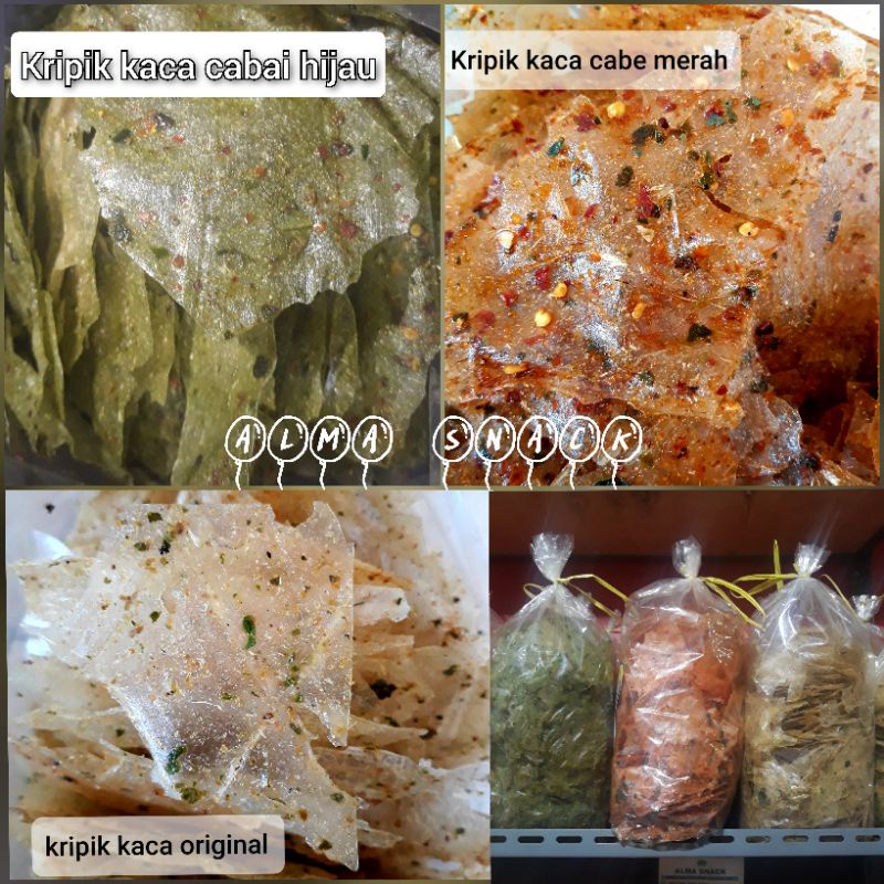 Jual KRIPIK KACA 250gram / KRIPIK BELING / KRIPCA / SNACK KILOAN MURAH ...
