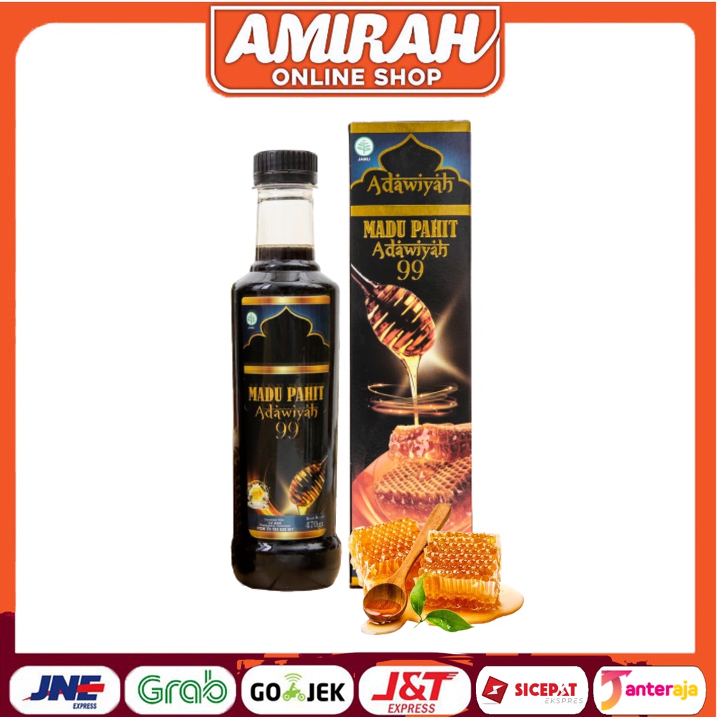 Jual (BEST SELLER) Adawiyah Madu Hitam Pahit 470g – Pilihan Madu Alami ...