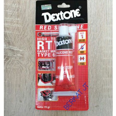 Jual LEM SILICONE RED 70 GRAM/LEM PACKING/GASKET MAKER/LEM PACKING ...