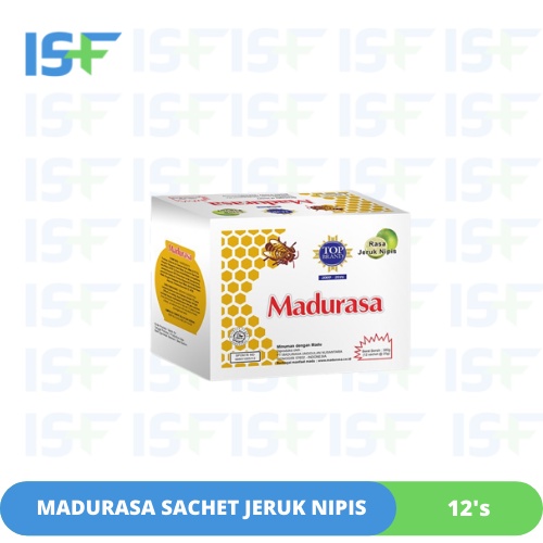 Jual ⭐ISF⭐Madurasa / MADU RASA Sachet isi 12 ALL VARIAN (Original / Jeruk Nipis) | Shopee Indonesia
