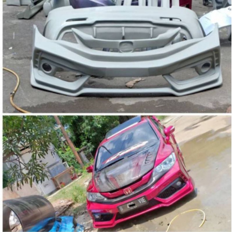 Jual BODYKIT Honda Civic fdBODYKIT Civic depan aja ONGKOS KIRIMNYA ...