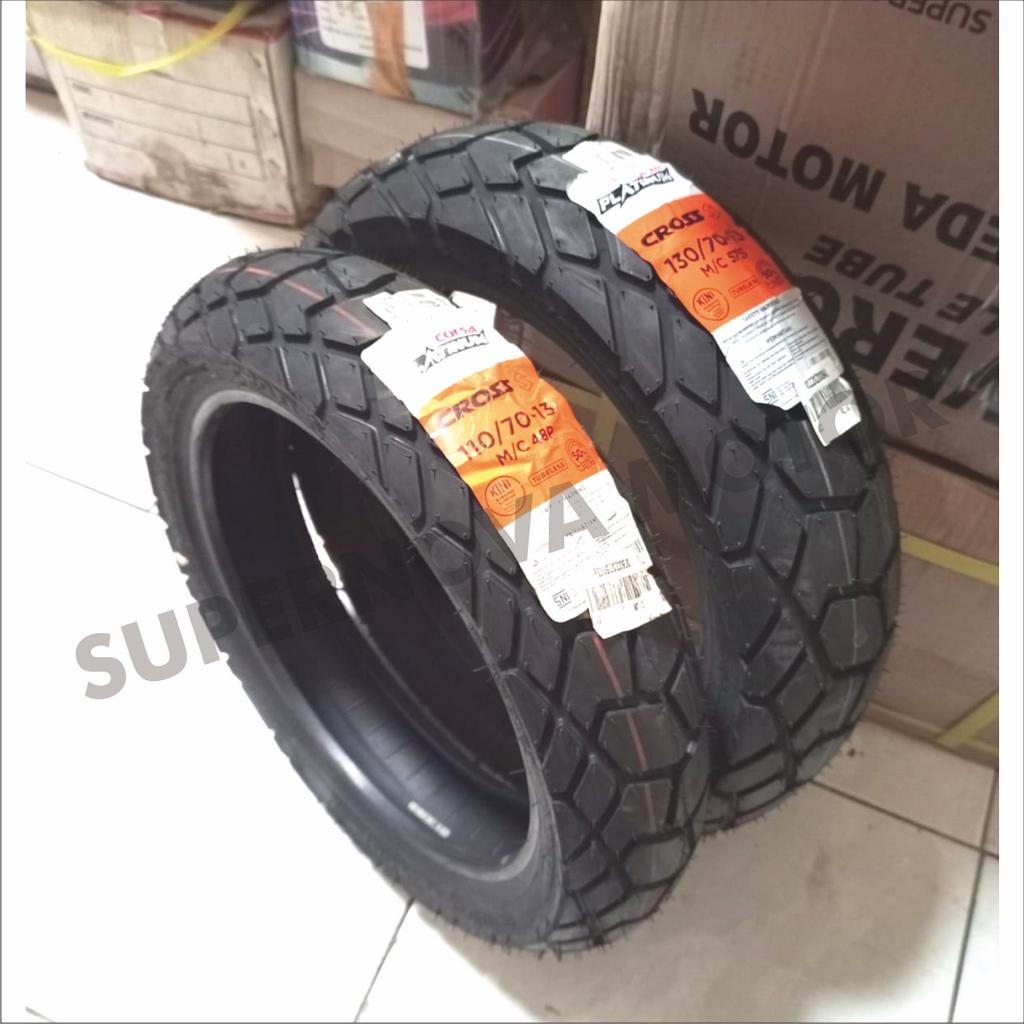 Jual BAN LUAR CORSA 110/70, 120/70, 130/70, 140/70-13 PLATINUM CROSS S ...