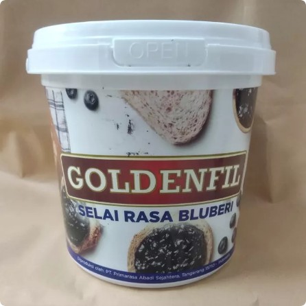 Jual Goldenfil Blueberry Selai Rasa Blueberi 1 Kg | Shopee Indonesia