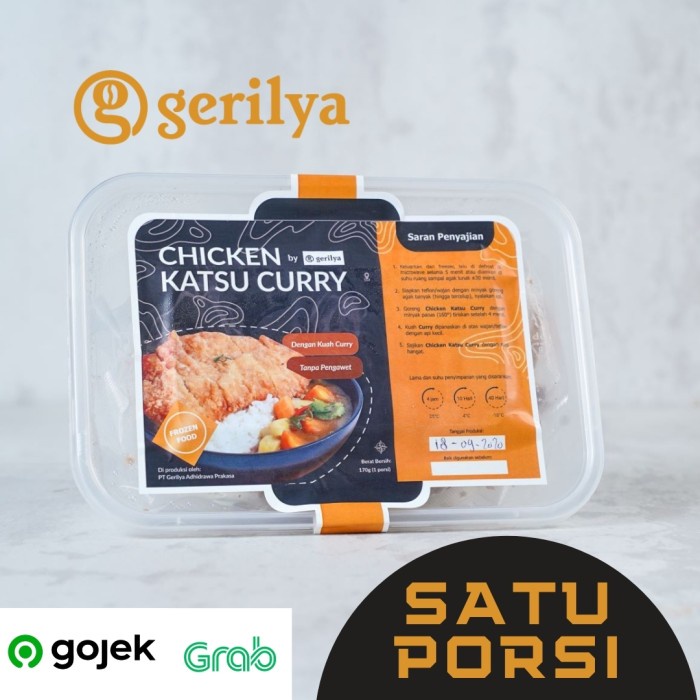 Jual MAKANAN & MINUMAN MAKANAN BEKU CHICKEN KATSU CURRY BY GERILYA ...