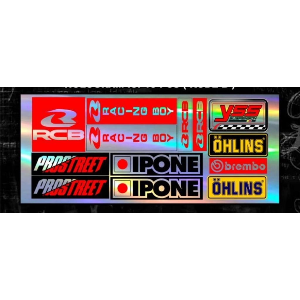Jual STICKER RACING / STIKER PACK / STIKER MOTOR / STICKER BALAP ...