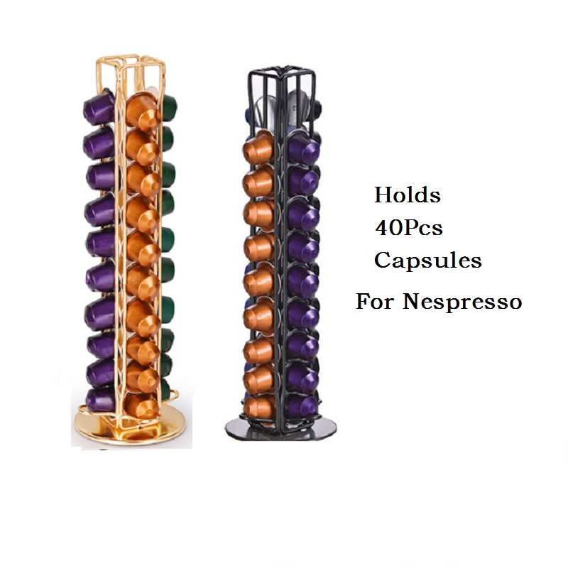 Jual 40 Capsul Tempat Kapsul Kopi Untuk Nespresso Coffee Capsule Holder ...