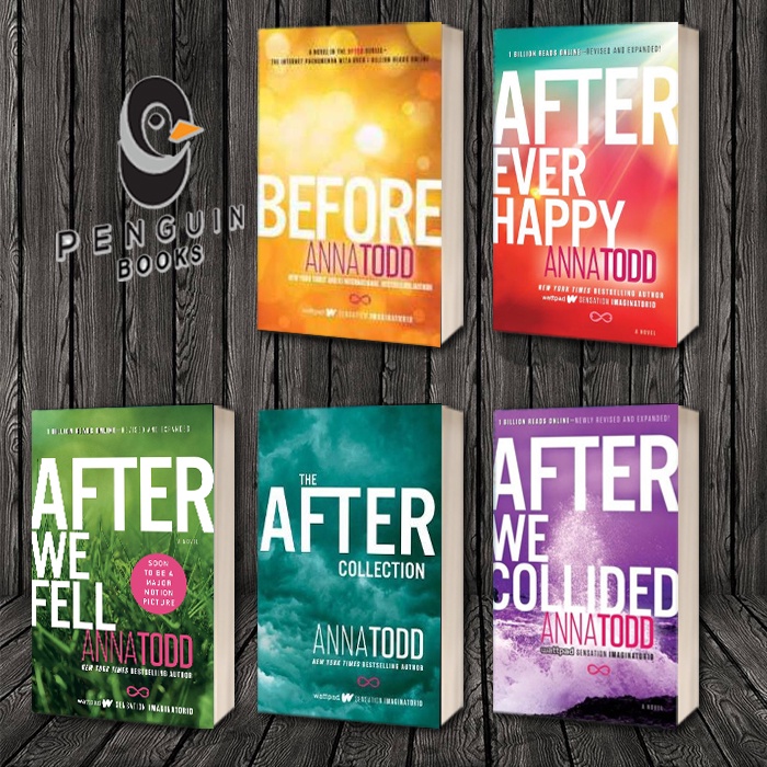 Jual The Complete After Series Collection 5 Books Box Set by Anna Todd ...