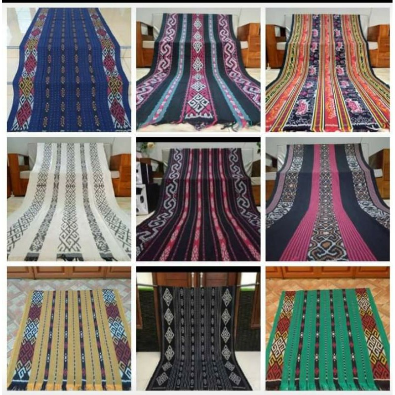 Jual Kain Tenun Ikat Etnik Motif Toraja Sumba Papua Blanket Tosca ...